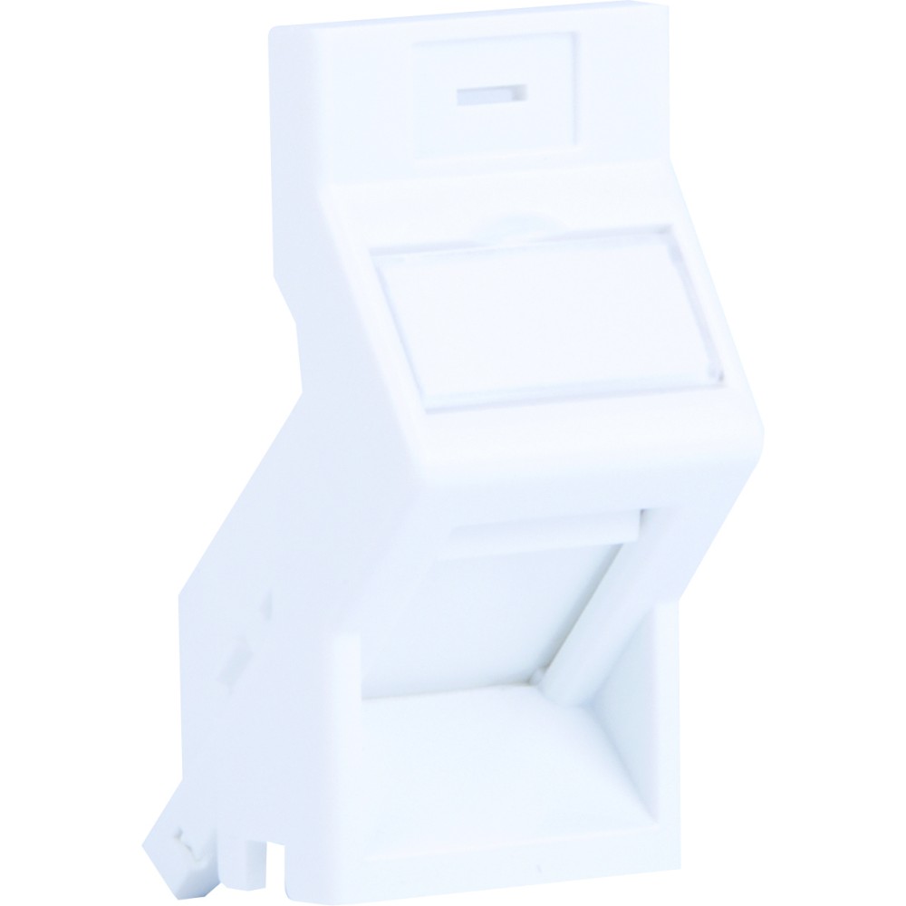 Ultima Angled Shuttered Fascia for Keystone/Toolless Jack